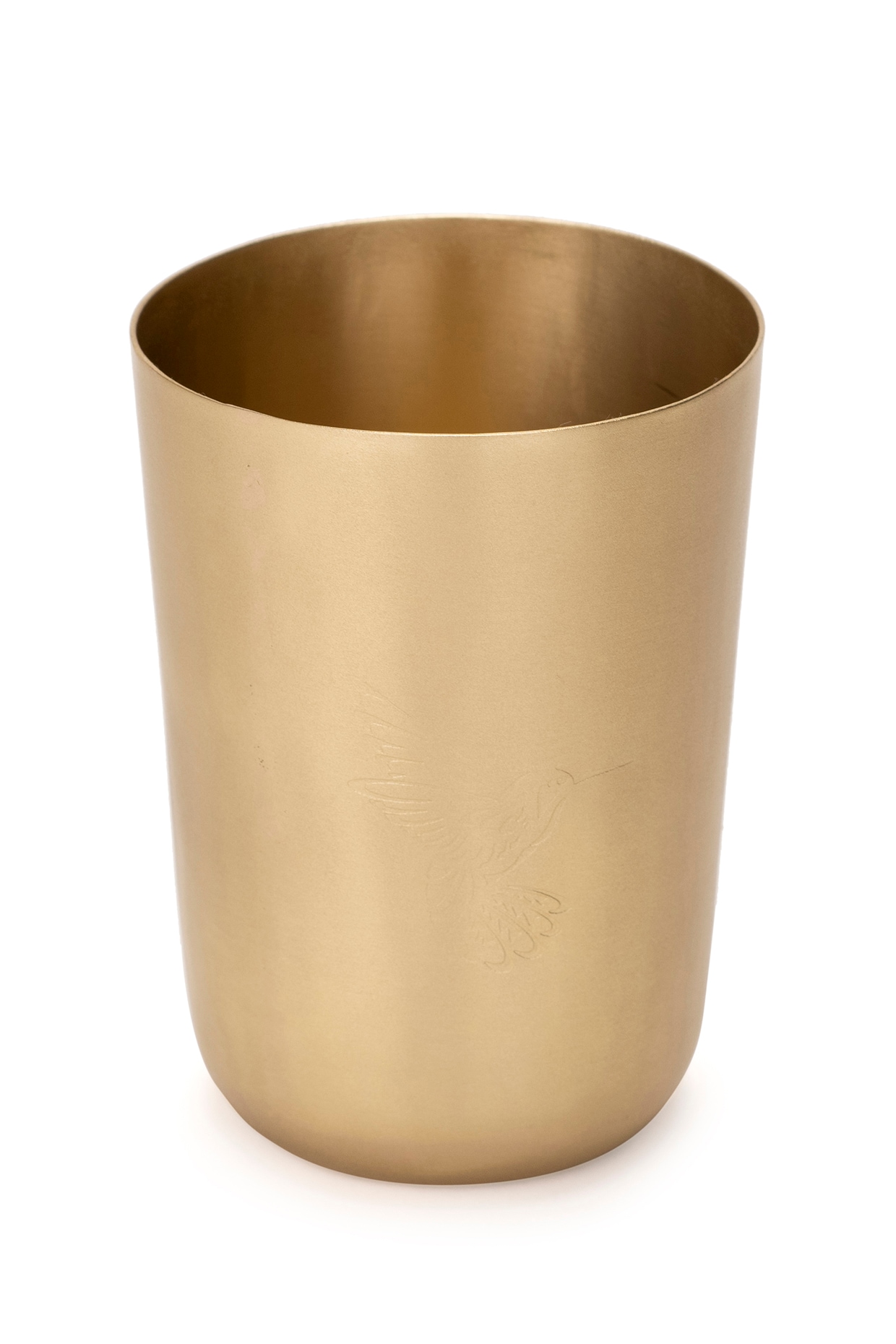 Matte Brass Handcrafted Glass by Table Manners at Pernia's Pop Up Shop 2025