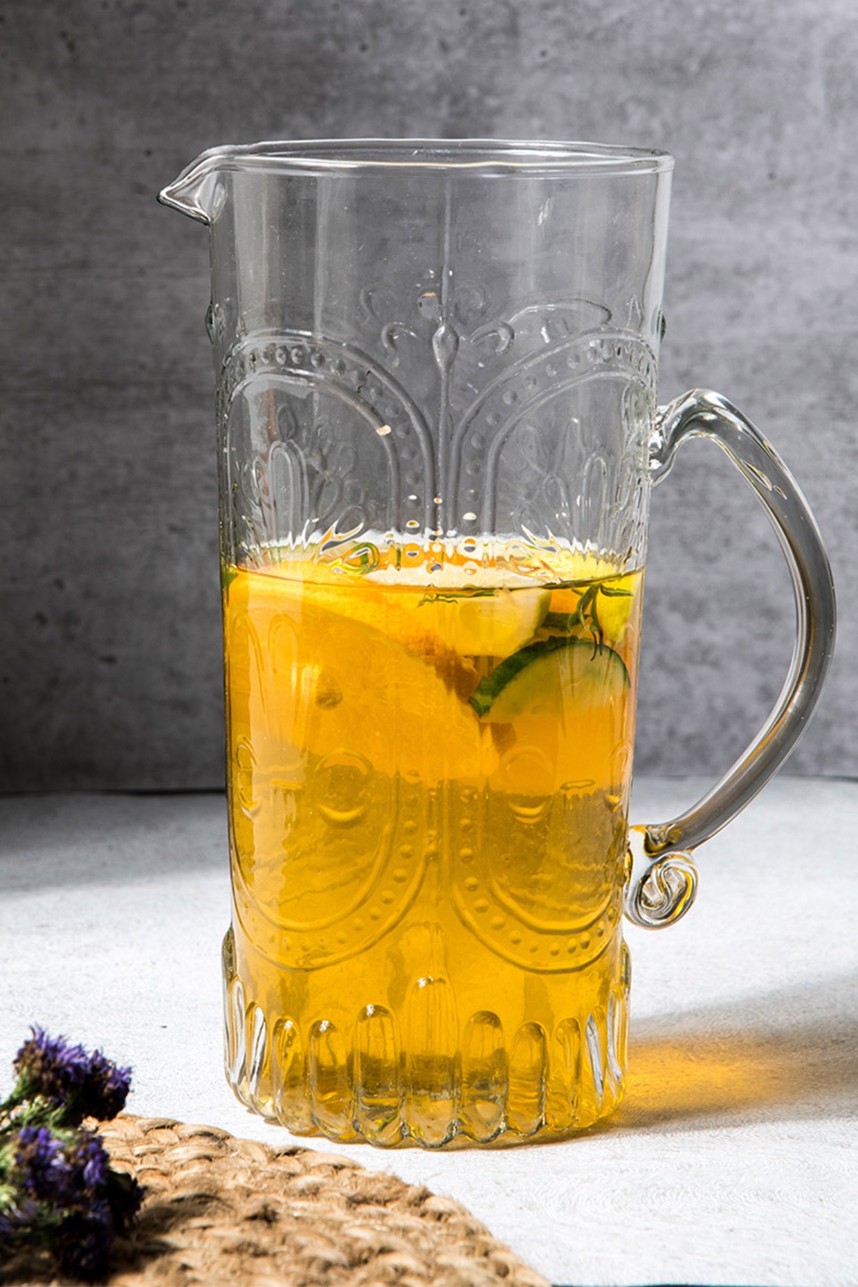 Glass Verdure Pitcher by The Table Fable at Pernia's Pop Up Shop 2025