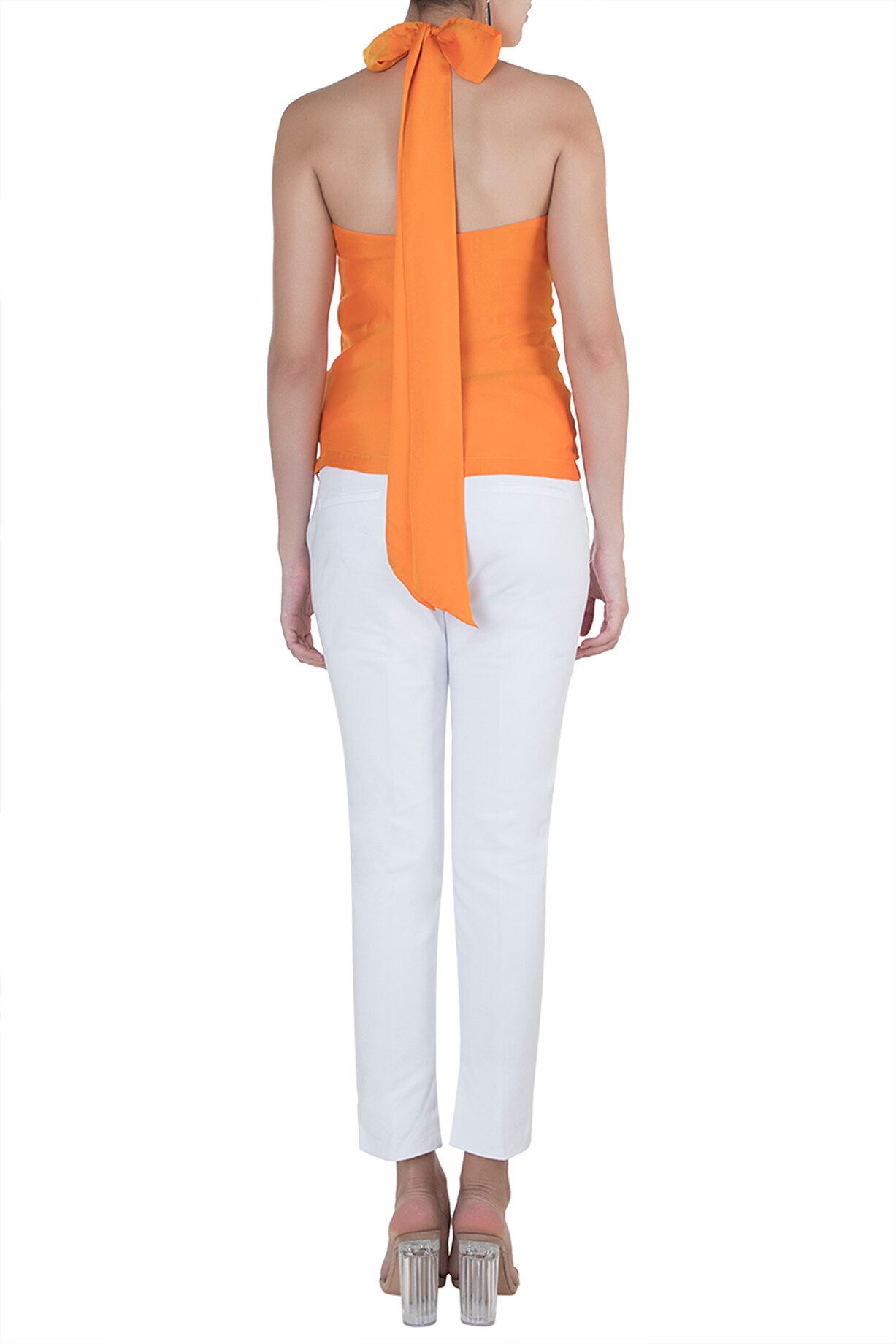 Pale Orange Halter Top by Tara and I at Pernia's Pop Up Shop 2025