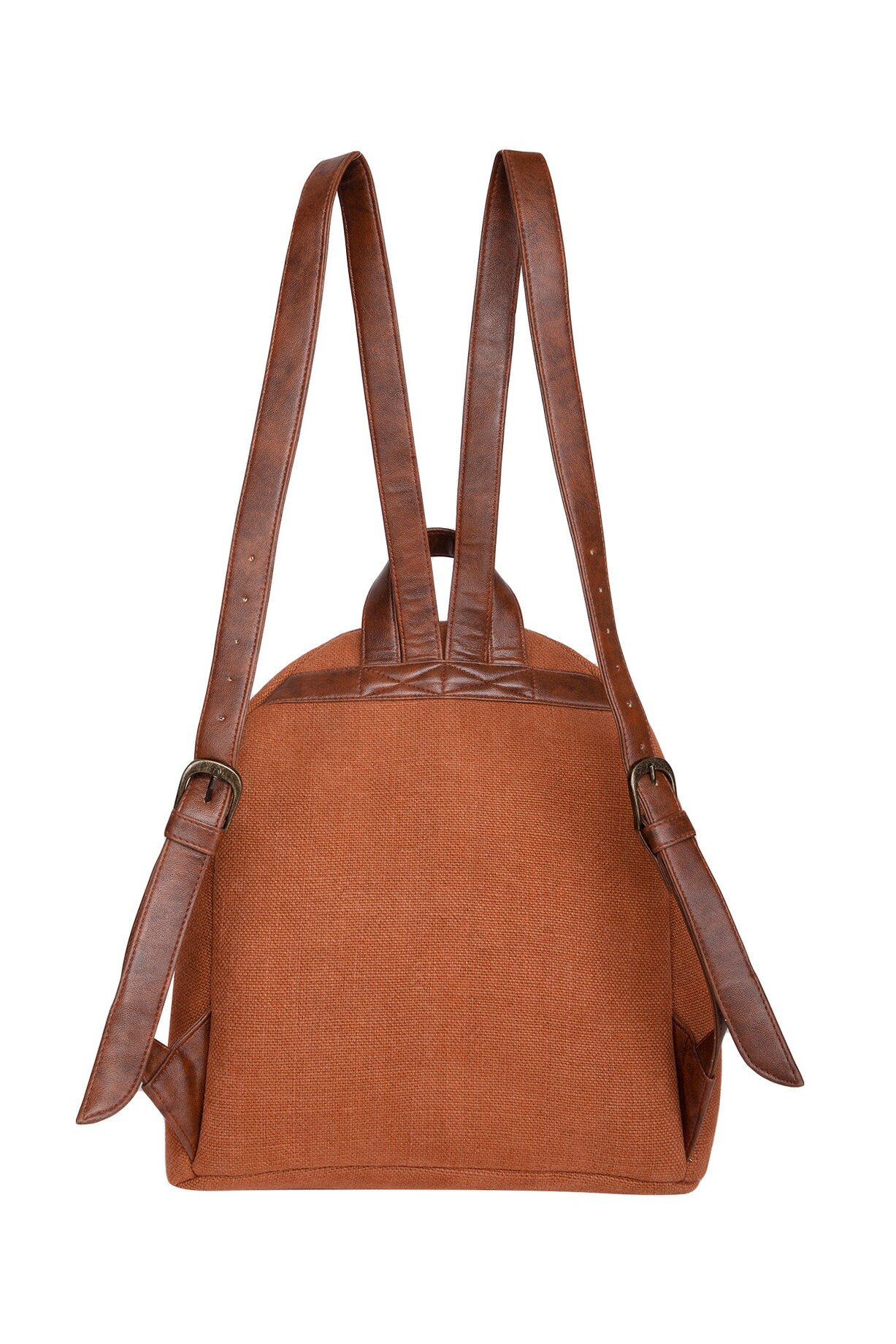 Rust Soft Jute Backpack Design by The House of Ganges at Pernia's Pop ...