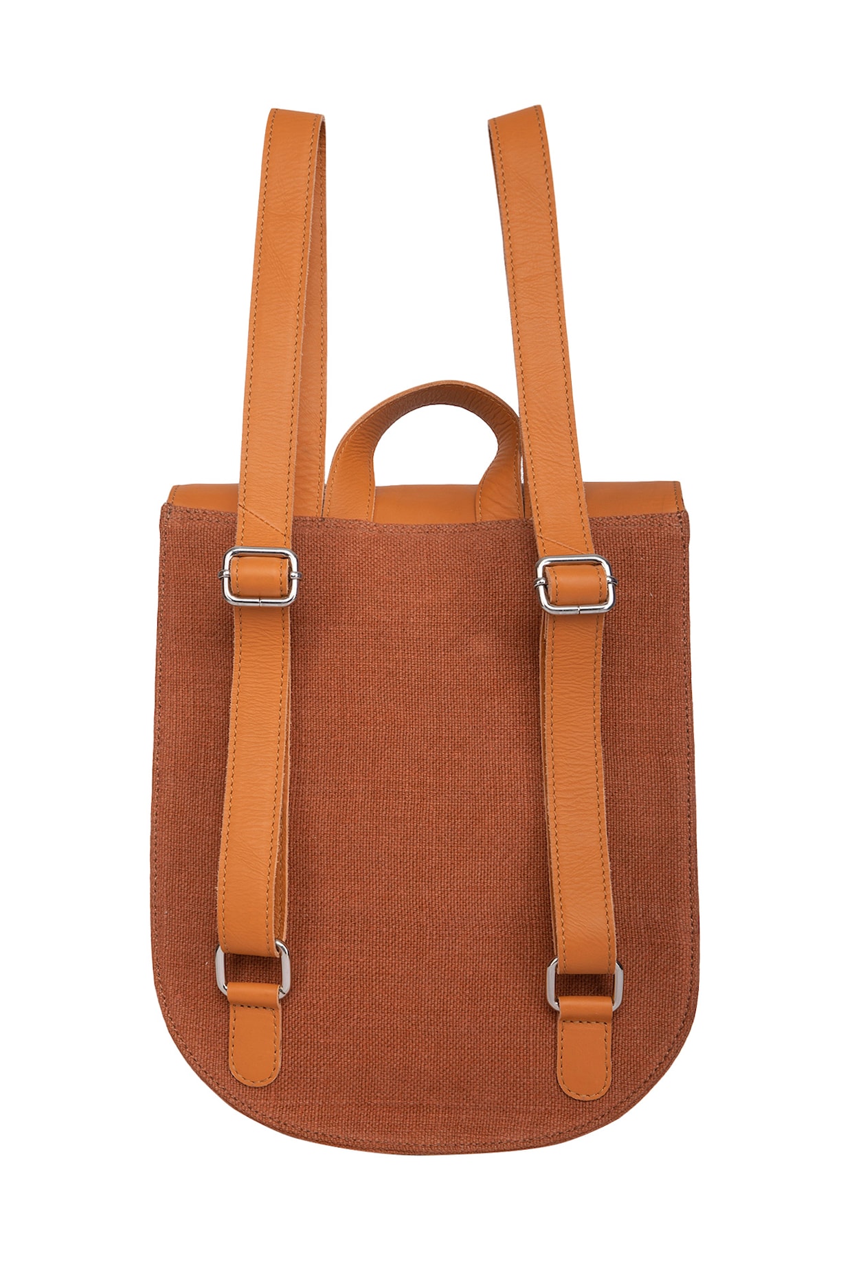 Rust Backpack With Wrist Handle by The House of Ganges at Pernia's Pop ...