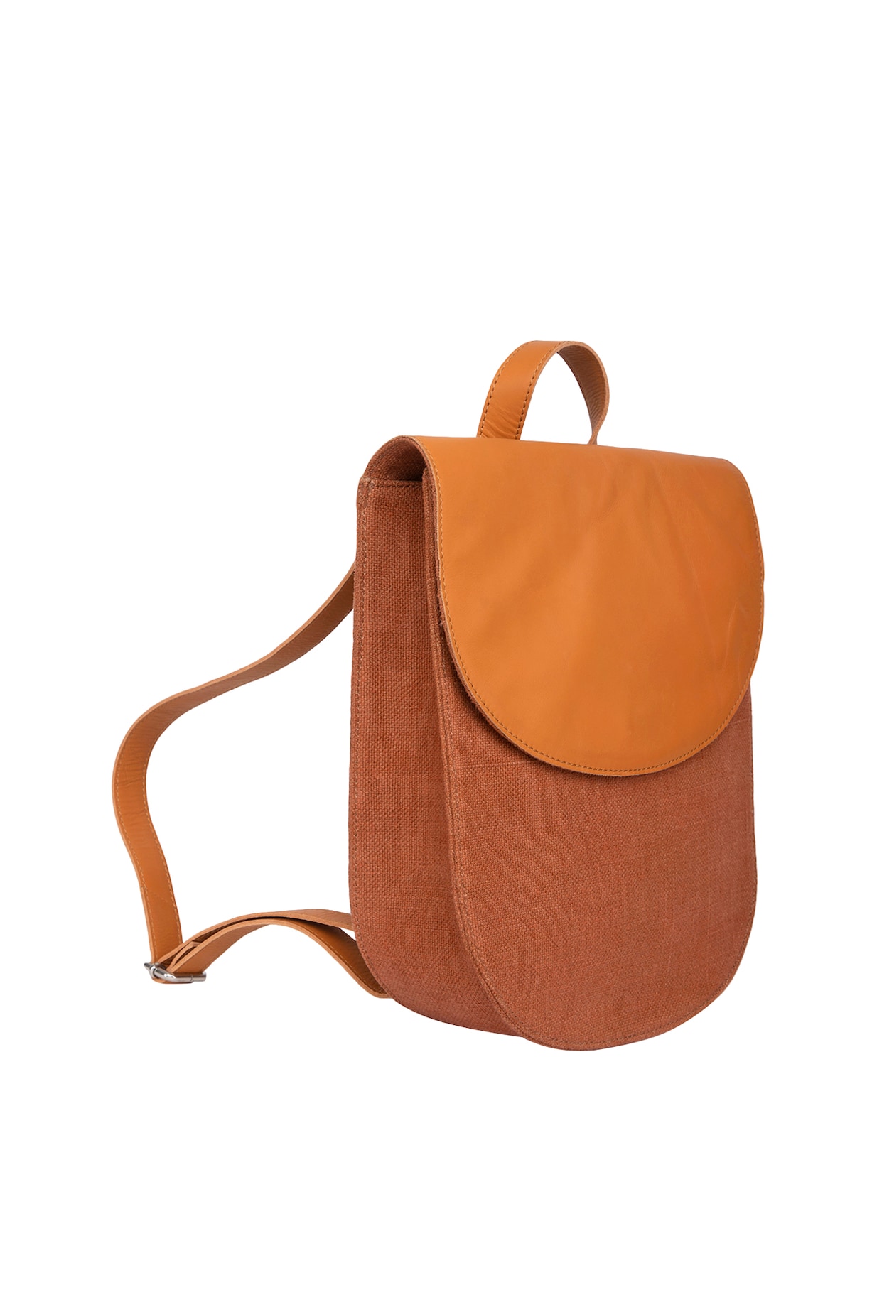 Rust Backpack With Wrist Handle by The House of Ganges at Pernia's Pop ...