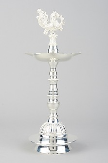 Silver Metal & Steel Samay Design by The Khabiyas Trunk by KJ at Pernia ...