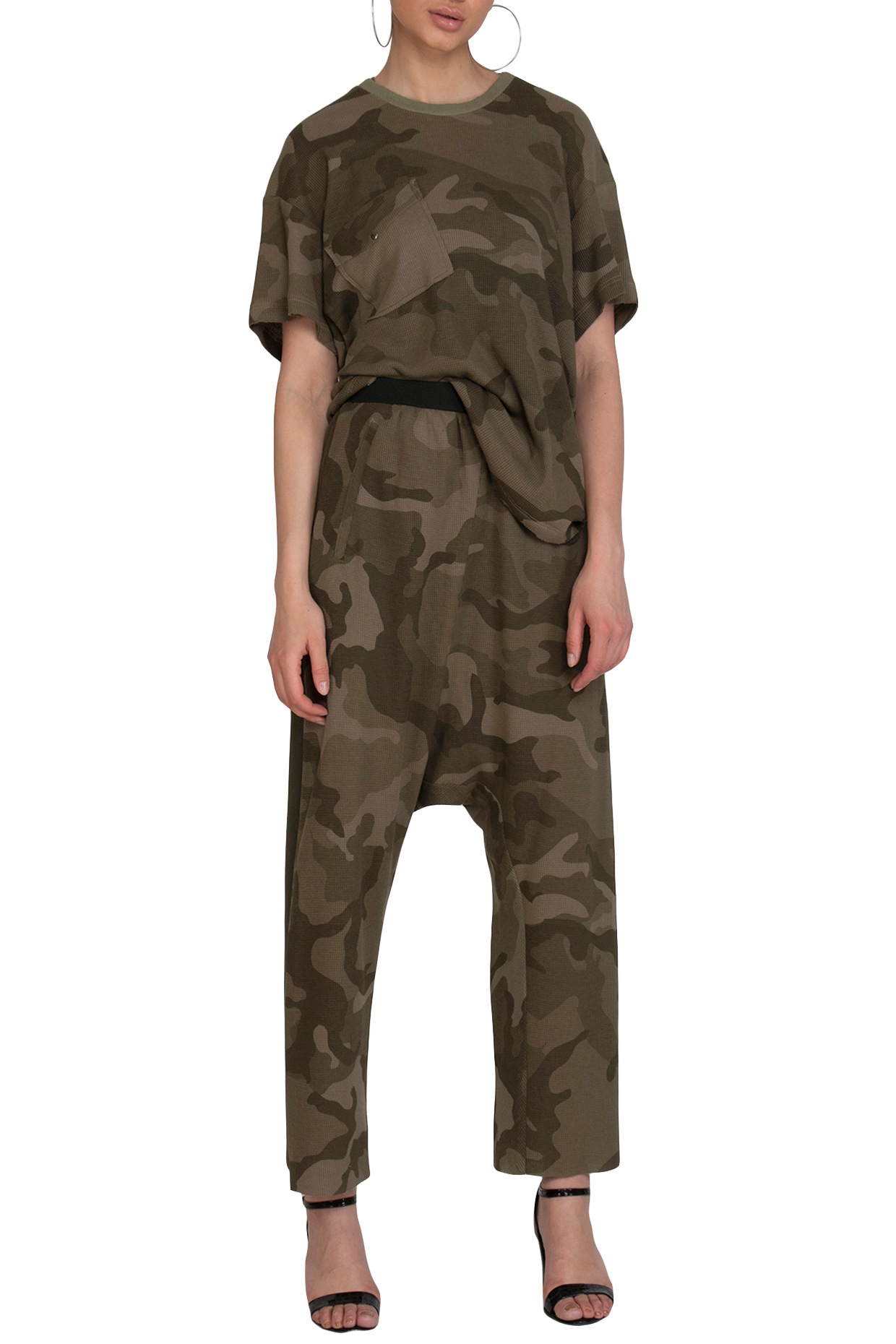 Khaki Camouflage Jogger Pants by Kapda By Urvashi Kaur at Pernia's Pop ...