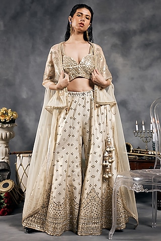 Designer Bridal Shararas - Buy Latest Collection of Bridal Shararas for ...