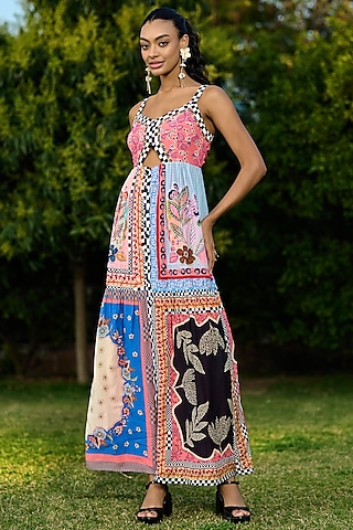 Shop Multi Colored Ganji Dress for Women Online from India's Luxury ...