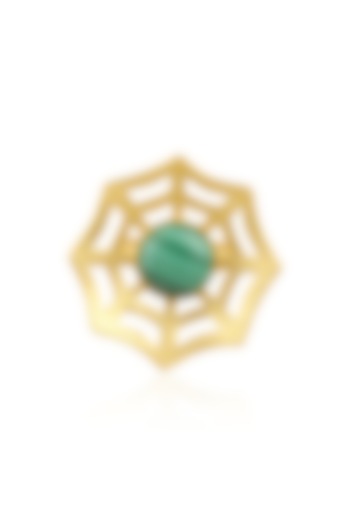 Varnika Arora presents Gold plated malachite semiprecious stone ...