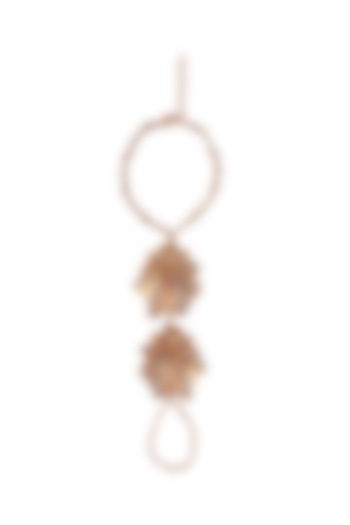 Rose Gold Finish CZ Hand Harness Design by Zariin at Pernia's Pop Up ...