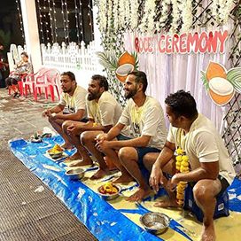 A Joyful Pre-Wedding Ceremony - Roce Ceremony | Goa Weddings 2025